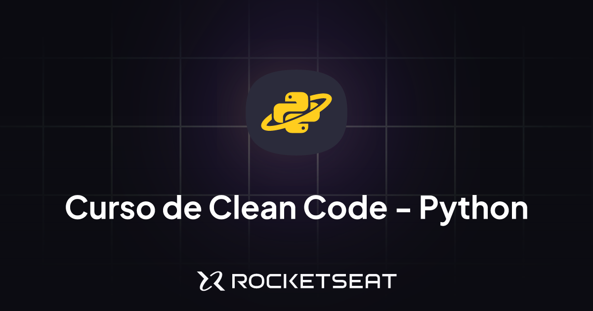 Clean Code - Python | Rocketseat